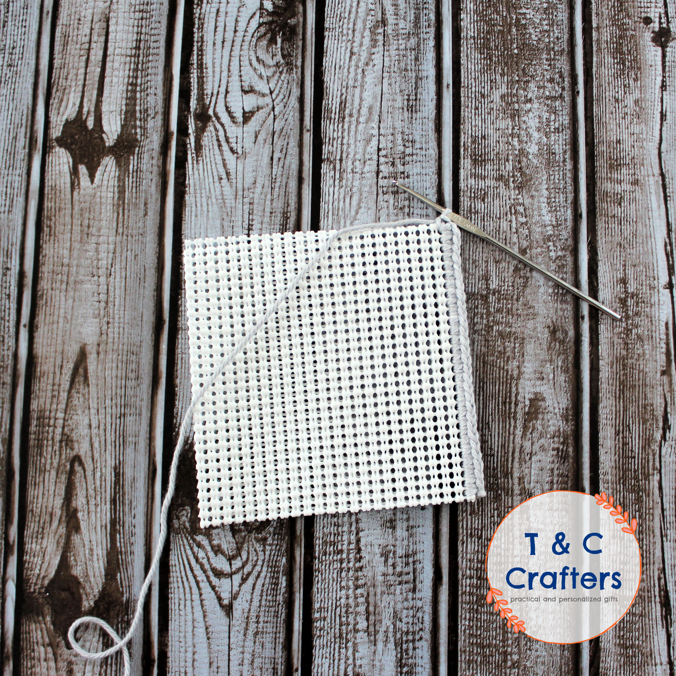 Crocheted Edge Jar Opener - Free Crochet Pattern - T&C Crafters