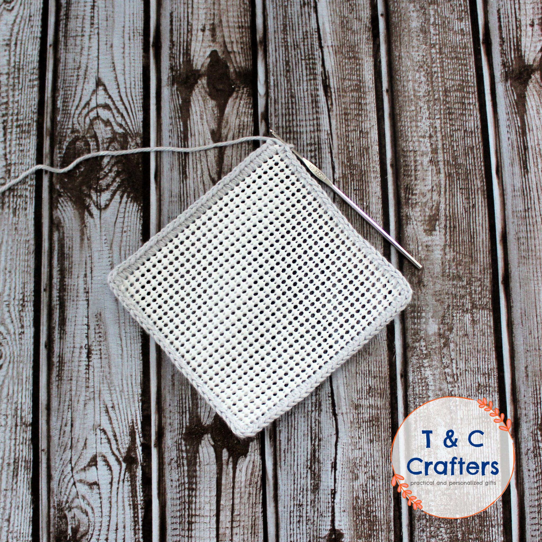 Crocheted Edge Jar Opener - Free Crochet Pattern - T&C Crafters