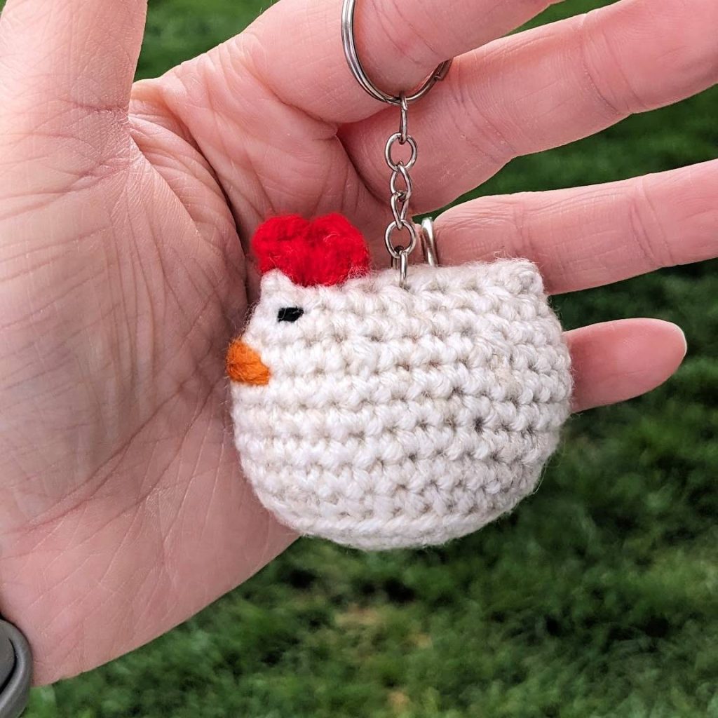 Chicken Key Chain - T&C Crafters